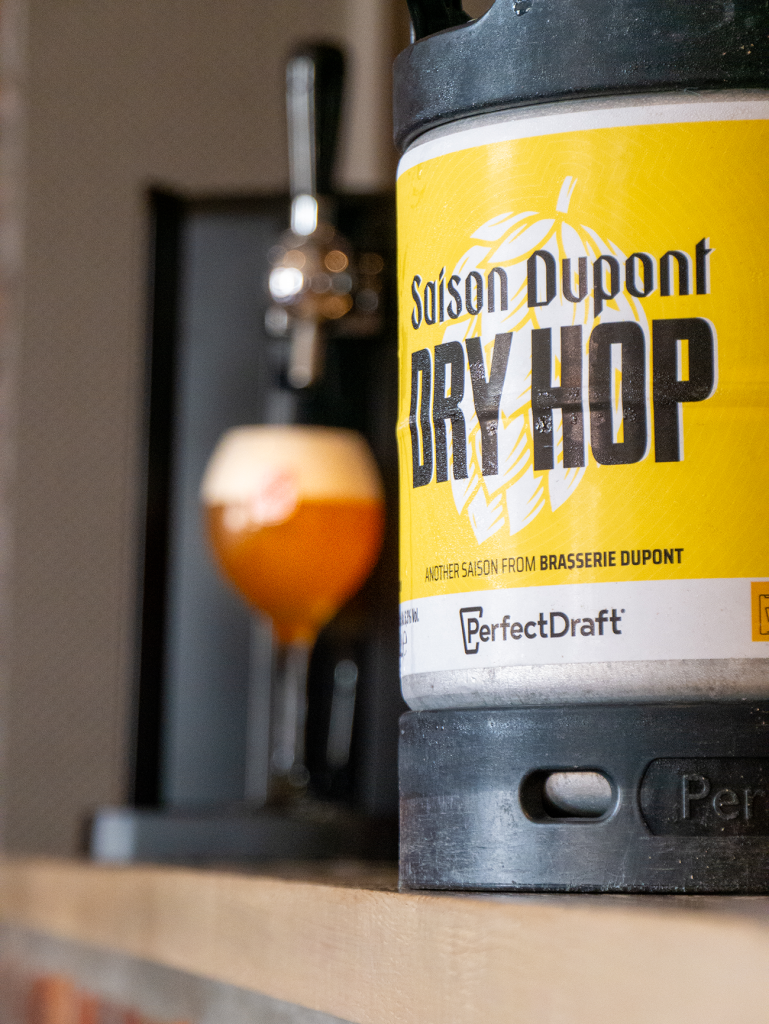 La Saison dry hop en fût perfect Draft 6l! - Brasserie Dupont